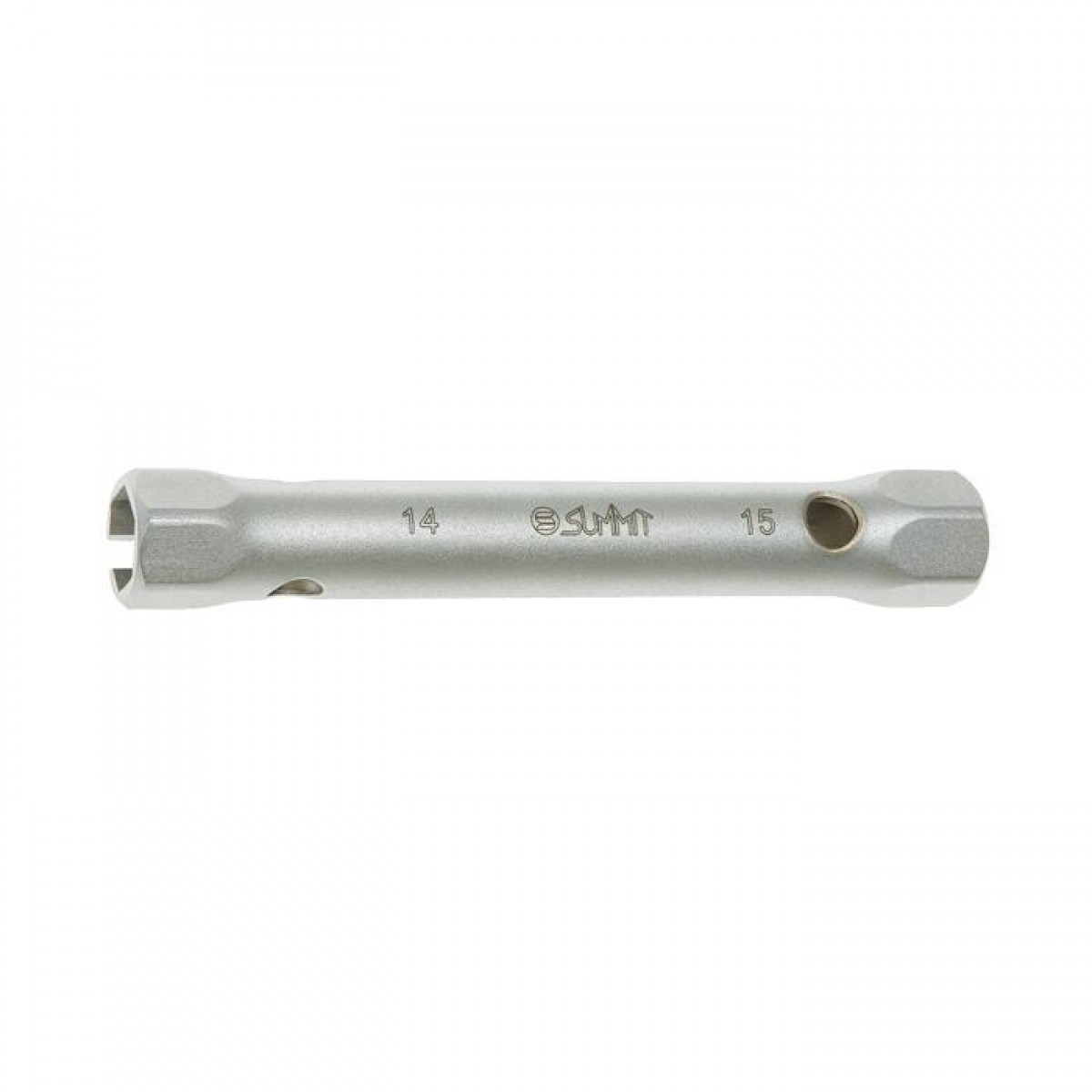 SUMMIT® luthier tubular wrench doubleside 14 with groove 15